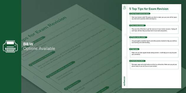 5 Top Tips for Revision | Revision | Beyond (teacher made)