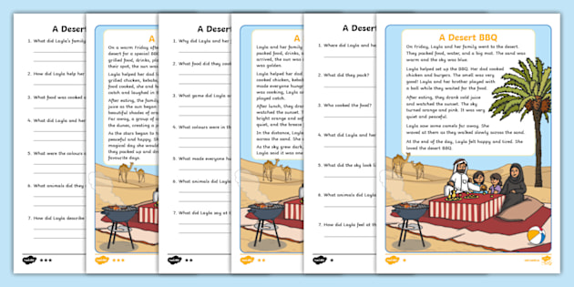 Desert Education • Twinkl.com.au