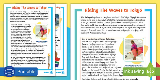 Riding The Waves To Tokyo | South African Surfers