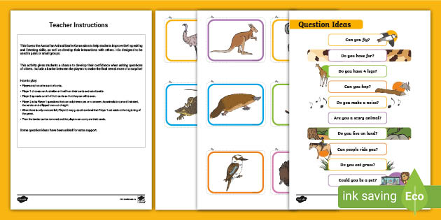 Guess the Australian Animal | F-2 Speaking and Listening