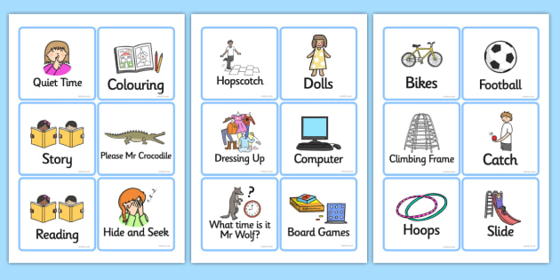 Playtime Cards - Free Educational Game (teacher made)