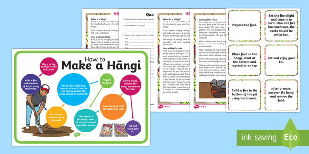 Hangi Resource Pack (teacher made)