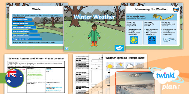 Year 1 Science Autumn and Winter Lesson 5 Winter Weather