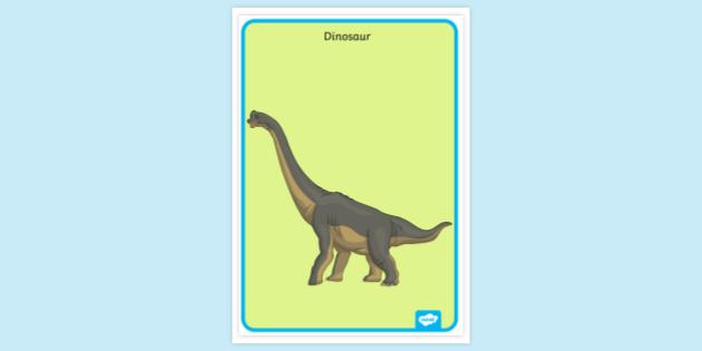 FREE! - Dinosaur Poster | Easy to Use | Primary Resources