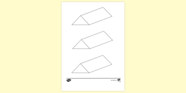 FREE! - Prism Colouring Sheet | Colouring Sheets