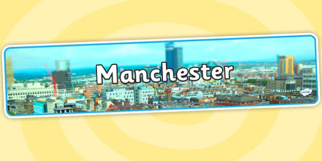 KS1 Manchester Display Banner