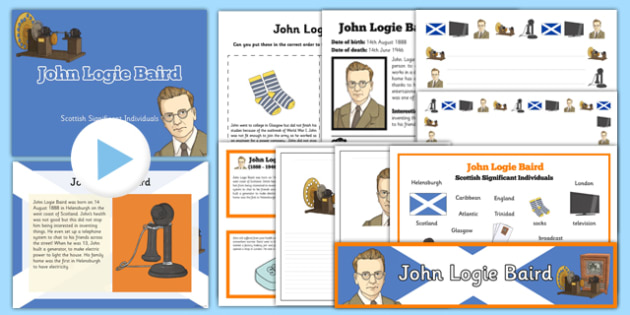 Scottish Significant Individuals John Logie Resource Pack