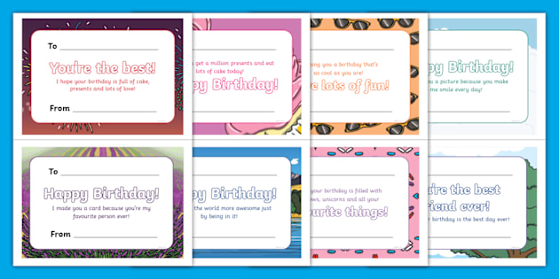 Birthday Templates | twinkl.com.au