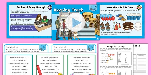 FREE! - PSHE and Citizenship LKS2 Money Matters Lesson 6: Keeping Track ...