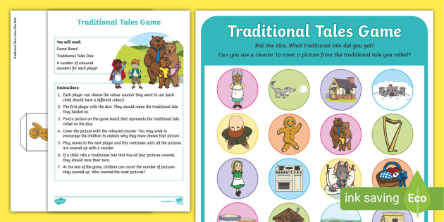Traditional Tales I Spy Story Time Game (teacher made)
