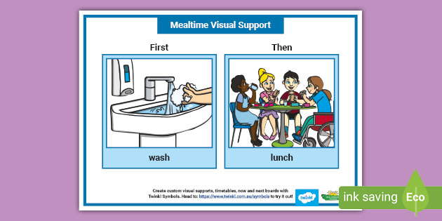 Mealtime Visual Support
