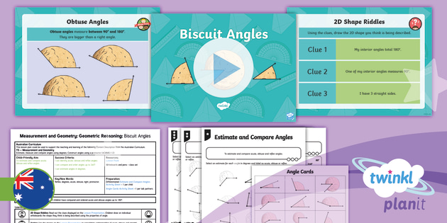 Year 5 Geometric Reasoning: Estimate and Compare Angles Lesson