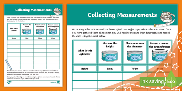 Collecting Measurements Maths Game