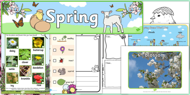 Top 10 Springtime Resource Pack (teacher made)