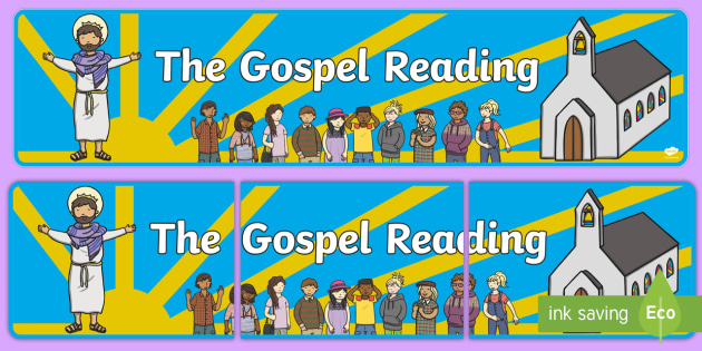 The Gospel Values Display Banner - Display Resources