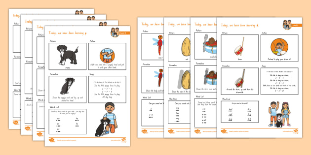 Level 2 Phonics Parent Information Sheet Bumper Pack