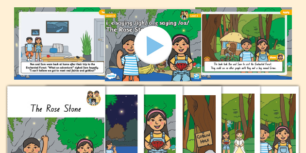 Phonics: Level 5: Week 6: Lesson 5 Pack: 'i_e' and 'o_e'