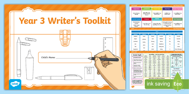 Year 3 Writer's Toolkit Booklet (teacher made)