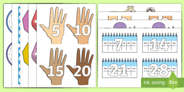 Times Tables 1 to 12 Visual Representation Cut-Outs