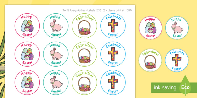 Easter Stickers (teacher made)