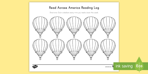 Read Across America Reading Log