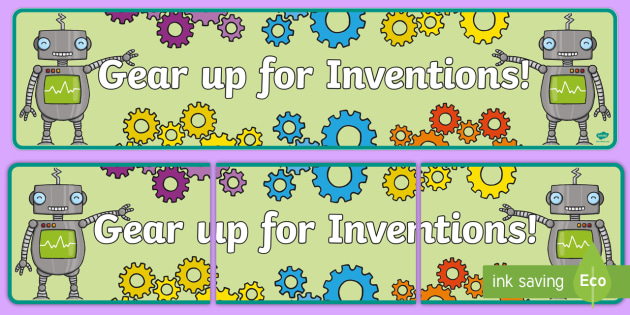 Inventions Banner (teacher made)