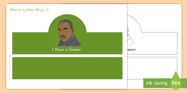 Martin Luther King Jr. Role-Play Headbands - Civil Rights