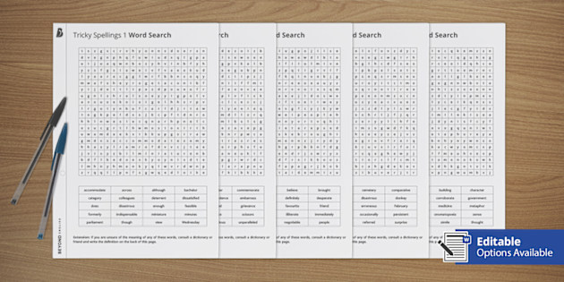 Tricky Spellings Activities | twinkl.co.uk