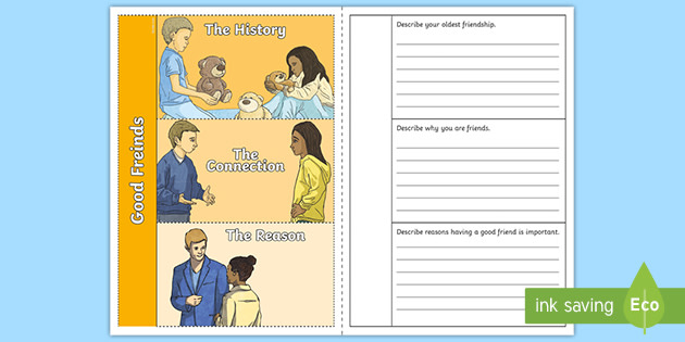 FREE! - Friendship Flapbook (teacher made)