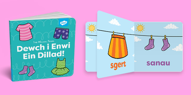 eLyfr Dewch i Enwi Ein Dillad! (Teacher-Made)