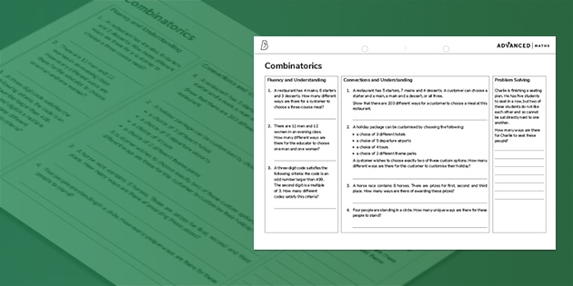 👉 Combinatorics | KS5 Maths | Beyond