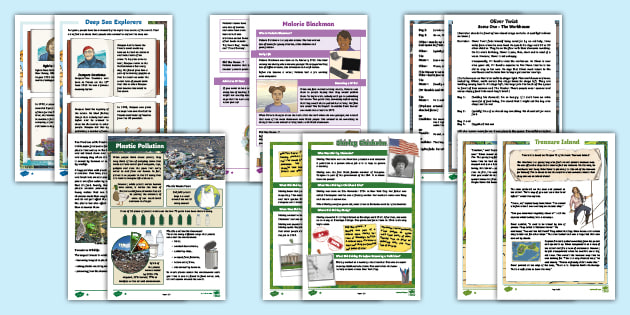 LKS2 September Differentiated Reading Comprehension Activity Pack (Ages ...
