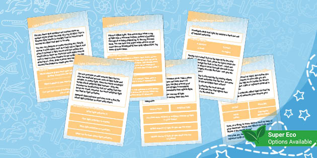 Printable Challenge Cards | twinkl.com.au