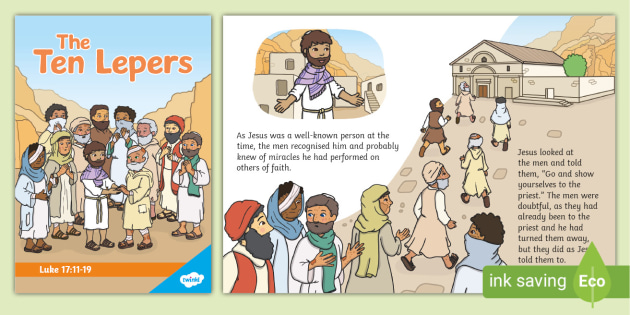 The Bible Story of the Ten Lepers eBook - Booklet Version