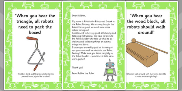 Robot Movement Phonics Game Resource Pack (teacher made)