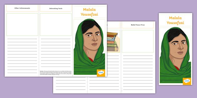 Malala Yousafzai Biographies | twinkl.co.uk