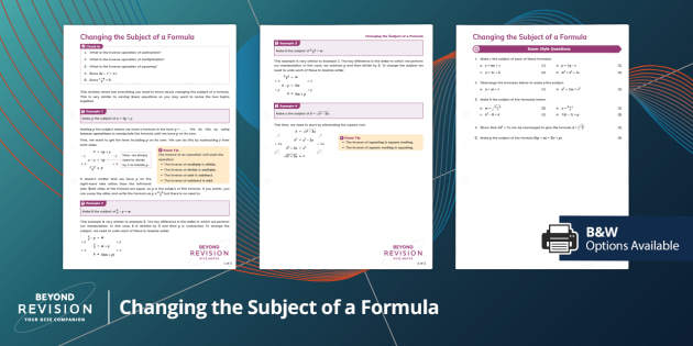 Algebra Questions | twinkl.co.uk