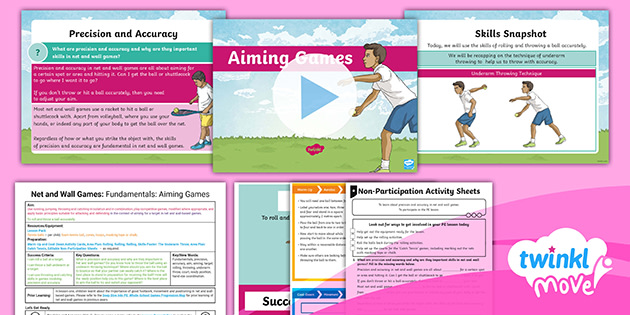 Y3 Net and Wall Games: Fundamentals Lesson 2 - Aiming Games