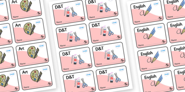 FREE! - Ant Themed Editable Book Labels (teacher made)