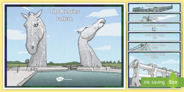 CfE Famous Scottish Landmarks - Display Posters - Twinkl