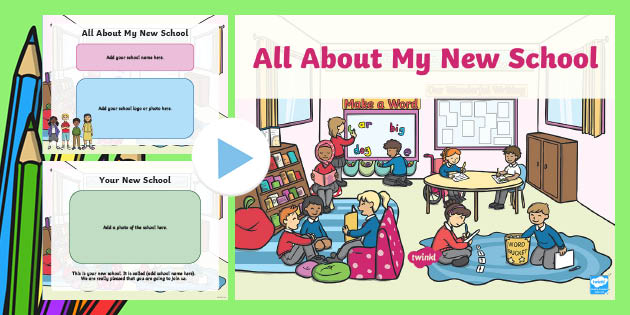 All About My New School Transition PowerPoint
