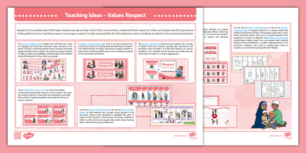 Respect Lessons | twinkl.com.au