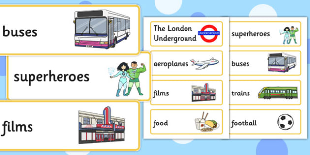 Conversation Topic Cards (teacher made)