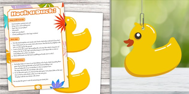 Hook a Duck Games | twinkl.co.uk