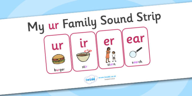 My ur Family Sound Strip (teacher made)