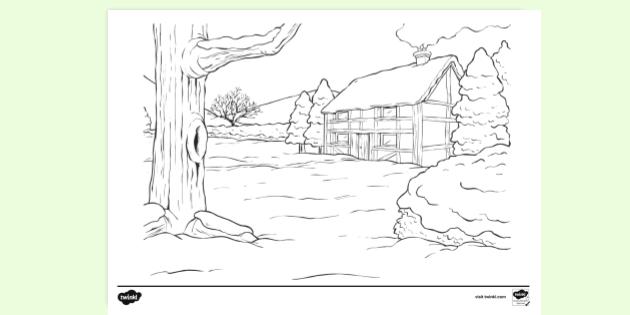 FREE! - Country Colouring Page | Colouring Sheets