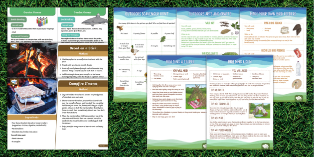 Outdoor Activities Pack | Twinkl Party (teacher made)