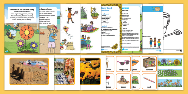 EYFS Summer Resource Pack (Ages 0-2) (teacher made)