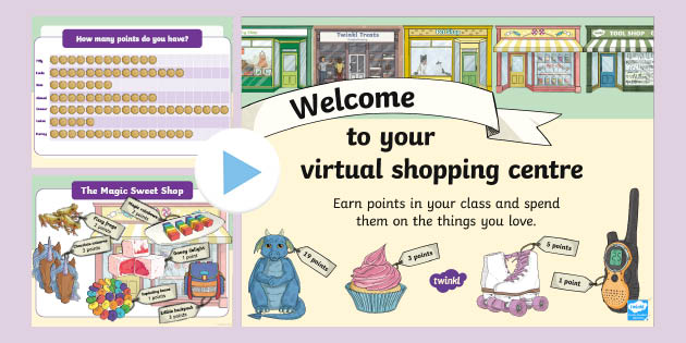 FREE! - Virtual Rewards Shop (teacher made)