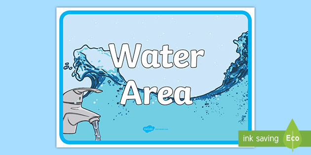 👉 Water Area Display Sign